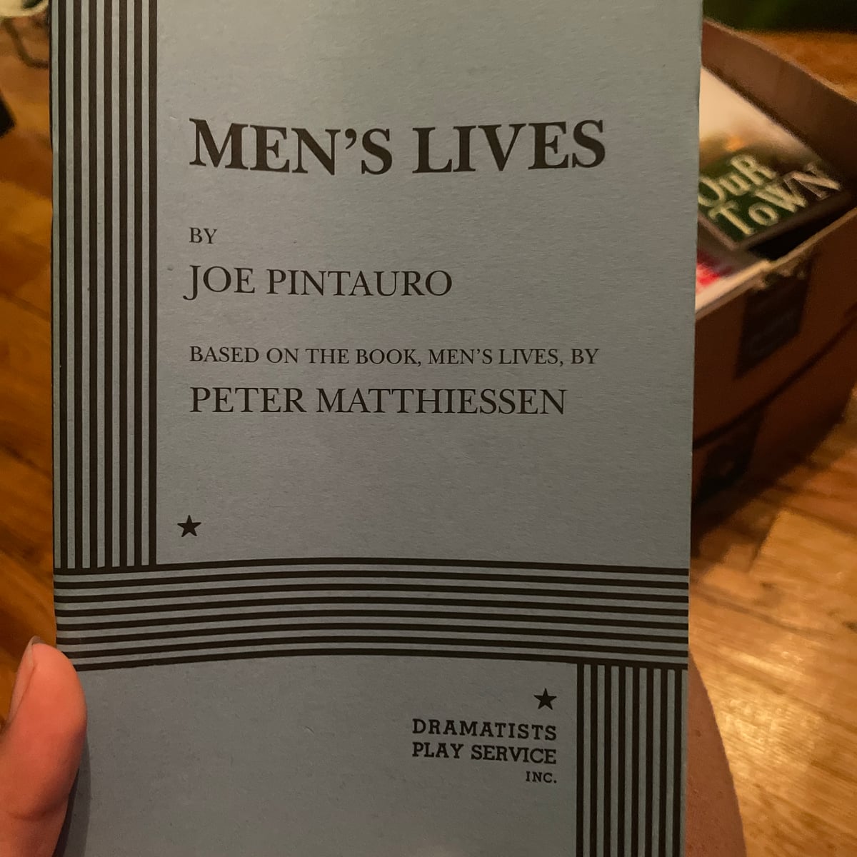 Men's Lives by Peter Matthiessen, Joe Pintauro
