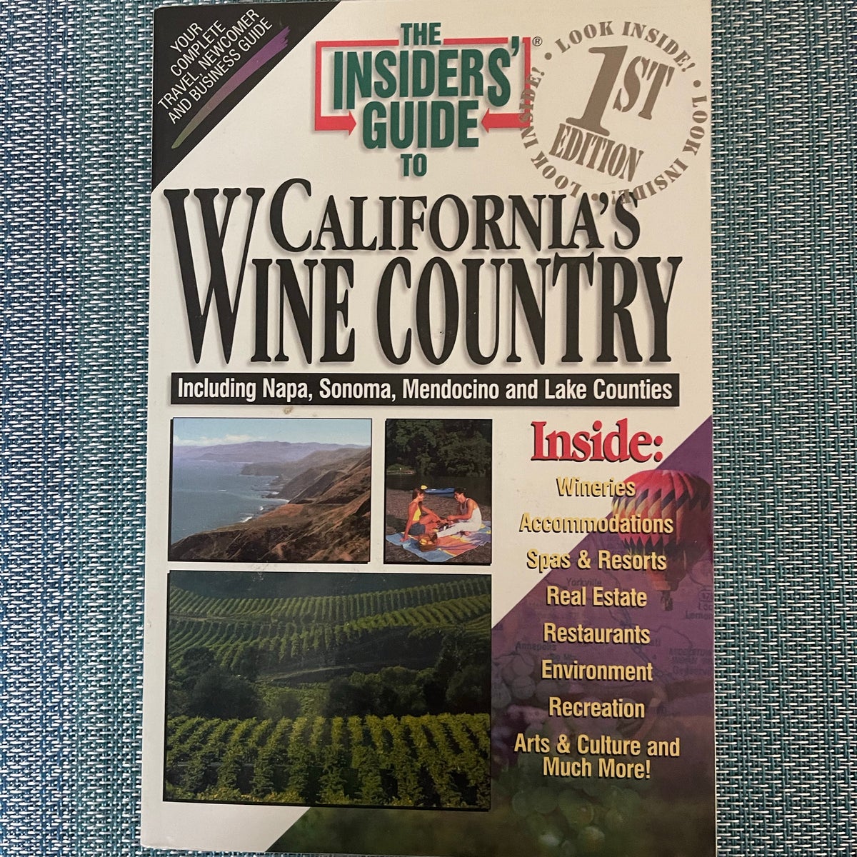 The Insiders' Guide to California's Wine Country by Phil Barber ...