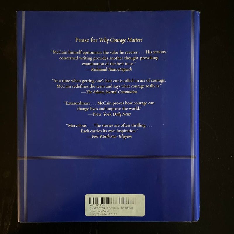 Character Is Destiny