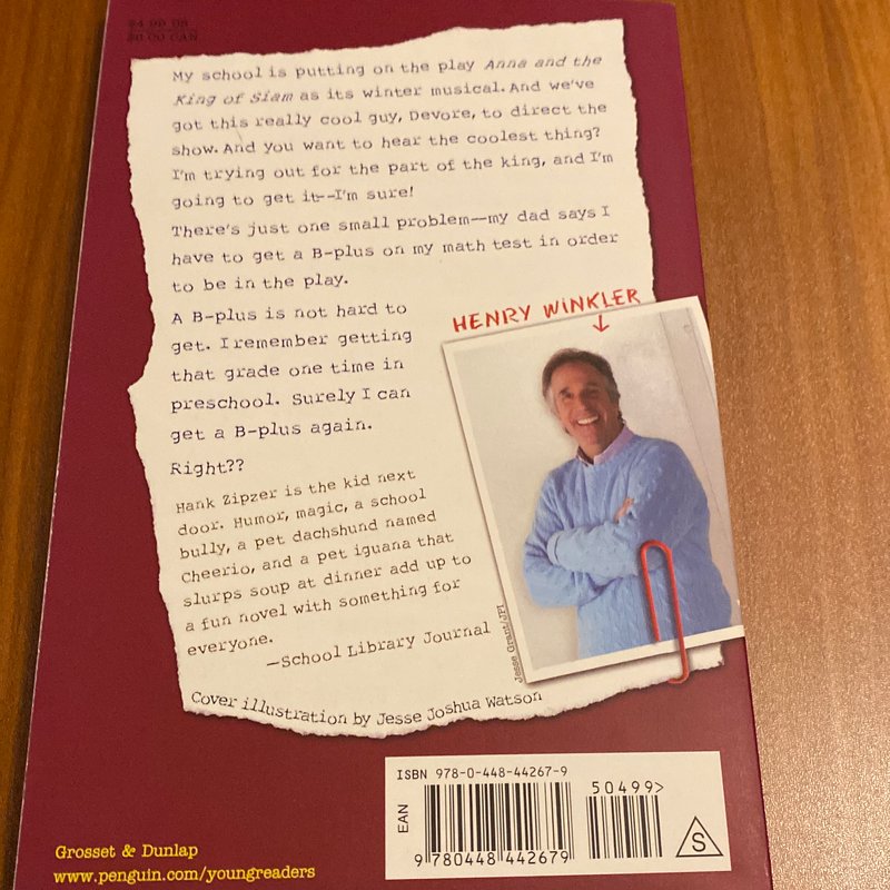The Curtain Went up, My Pants Fell Down #11 by Henry Winkler, Lin Oliver