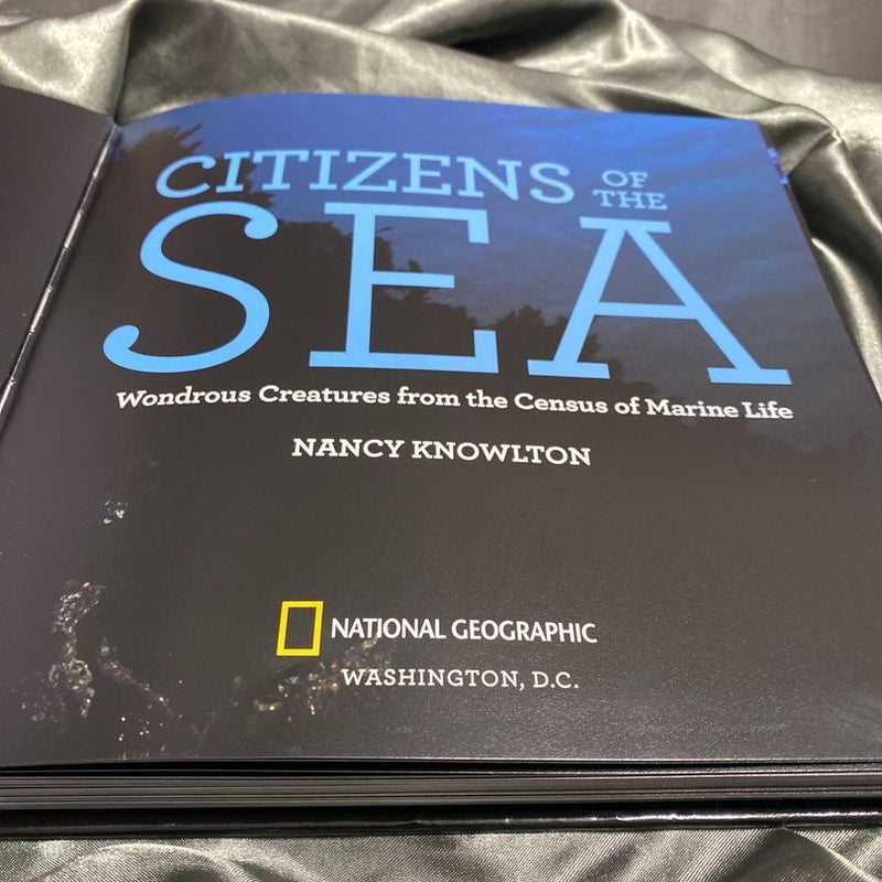Citizens of the Sea by Nancy Knowlton, Hardcover | Pangobooks