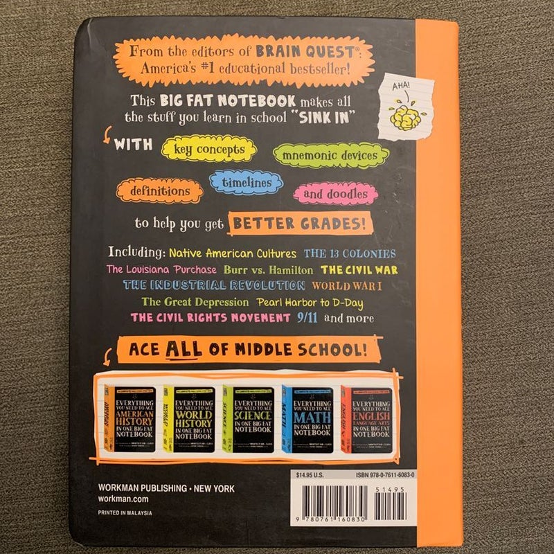 Everything You Need to Ace American History in One Big Fat Notebook