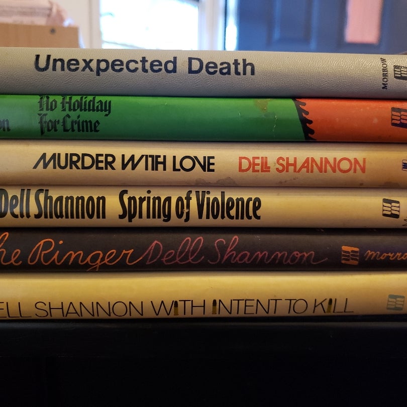 Dell Shannon Hardback Book Lot by Dell Shannon , Hardcover | Pangobooks