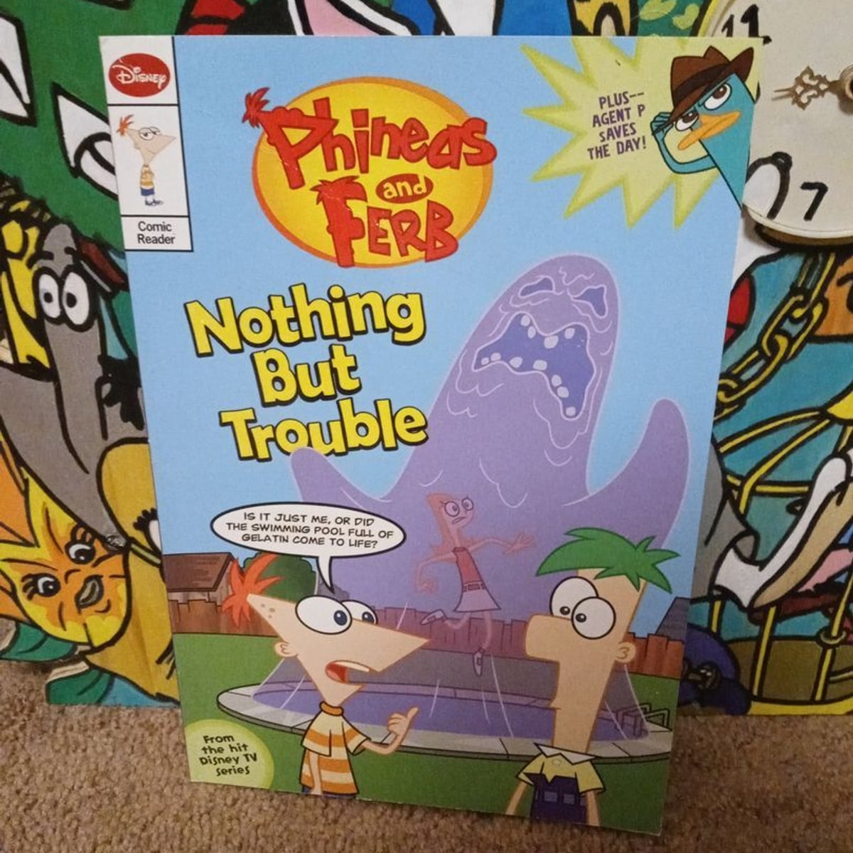 Phineas and Ferb Comic Reader Nothing but Trouble