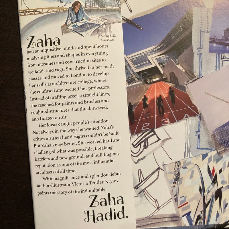 Building Zaha by Victoria Tentler-Krylov (Illustrator), Hardcover ...