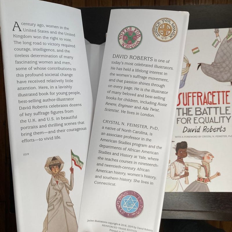 Suffragette: the Battle for Equality by David Roberts, Hardcover ...