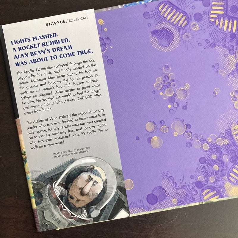 The Astronaut Who Painted the Moon by Dean Robbins