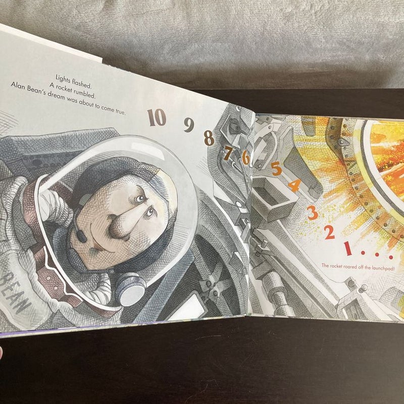 The Astronaut Who Painted the Moon by Dean Robbins