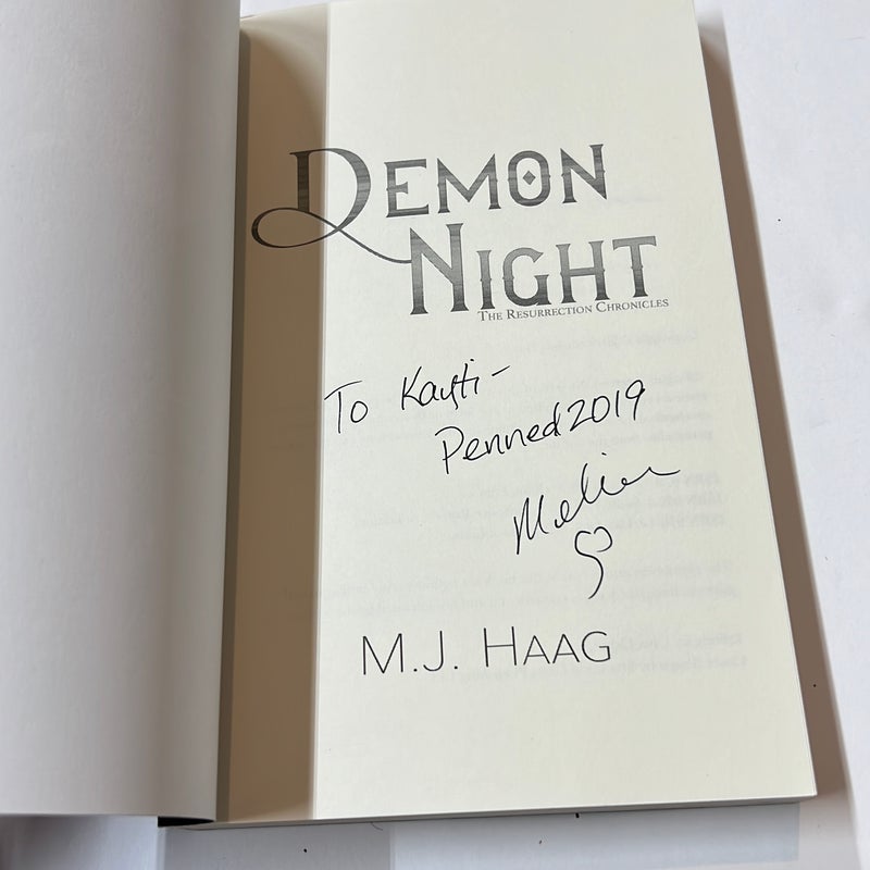 Demon Night by M. J. Haag | Pangobooks