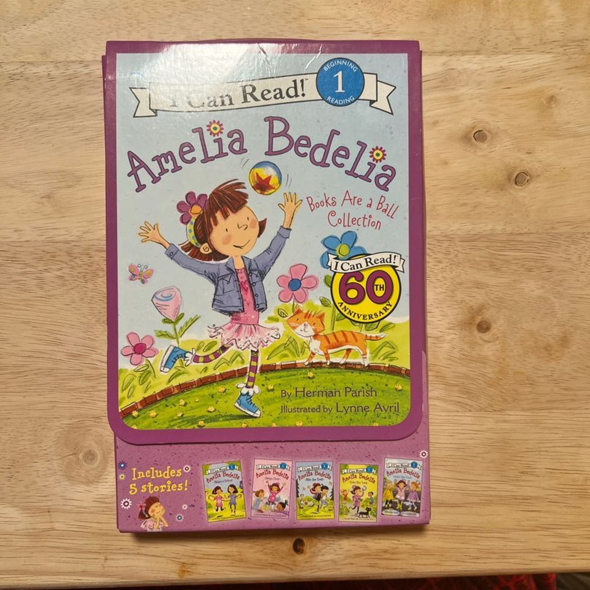 Amelia Bedelia I Can Read Box Set #2: Books Are a Ball by Herman Parish