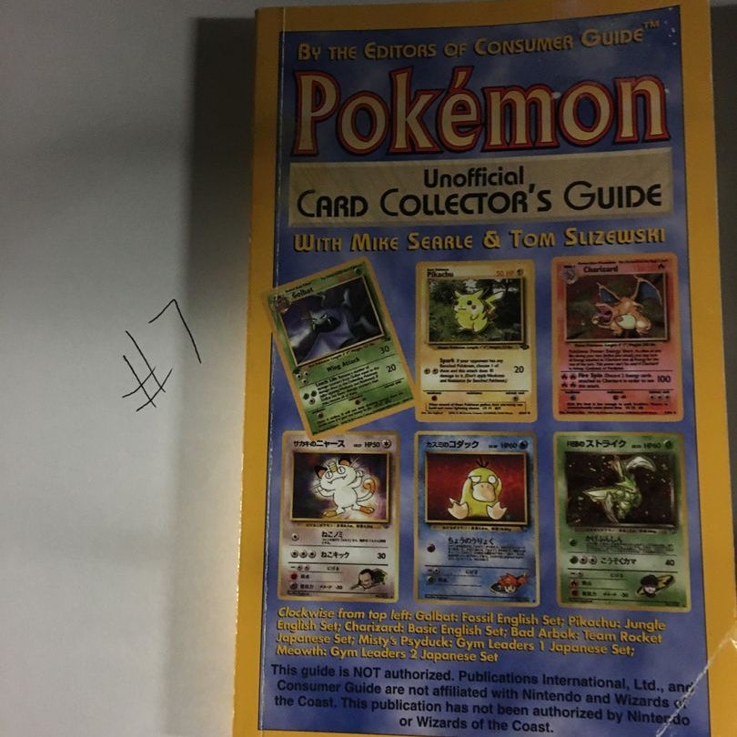 Pokemon by Consumer Guide Editors
