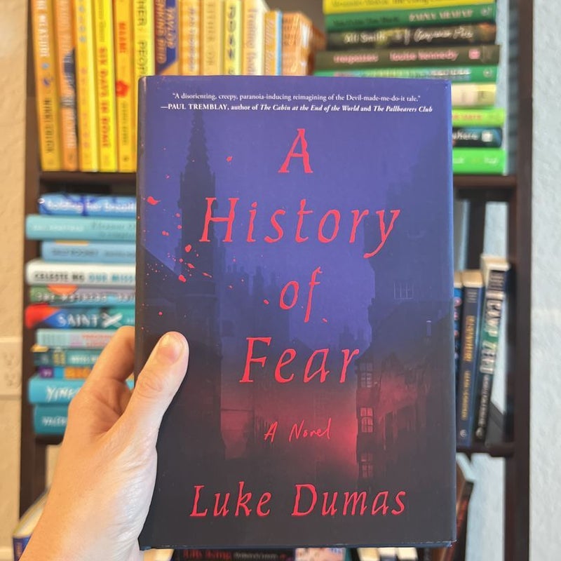 A History of Fear by Luke Dumas, Hardcover | Pangobooks