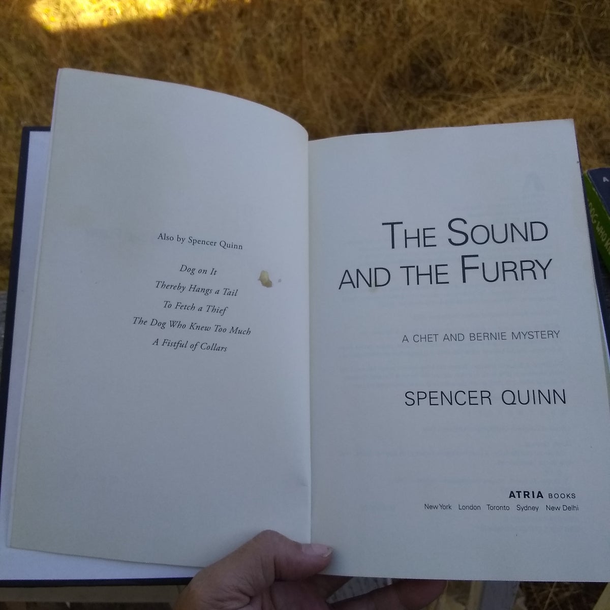 The Sound and the Furry by Spencer Quinn