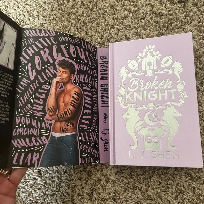 Broken knight by Lj Shen , Hardcover | Pangobooks