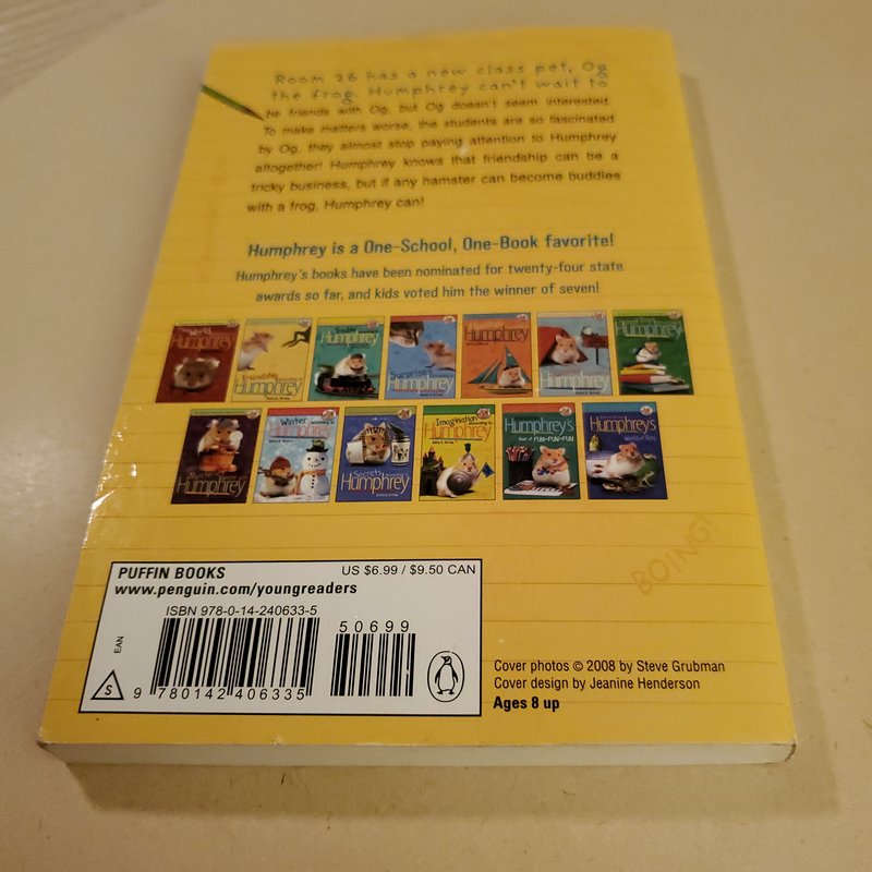 Friendship According to Humphrey by Betty G. Birney