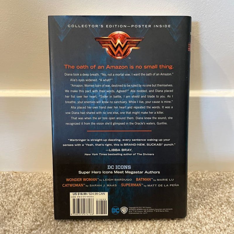 (DC ICONS) - Wonder Woman : Warbringer - SIGNED COPY - First Edition ...