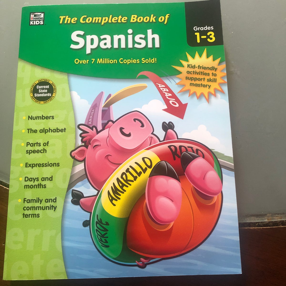The Complete Book of Spanish, Grades 1 - 3 by Thinking Kids