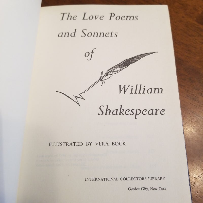 The Love Poems and Sonnets of William Shakespeare by William ...
