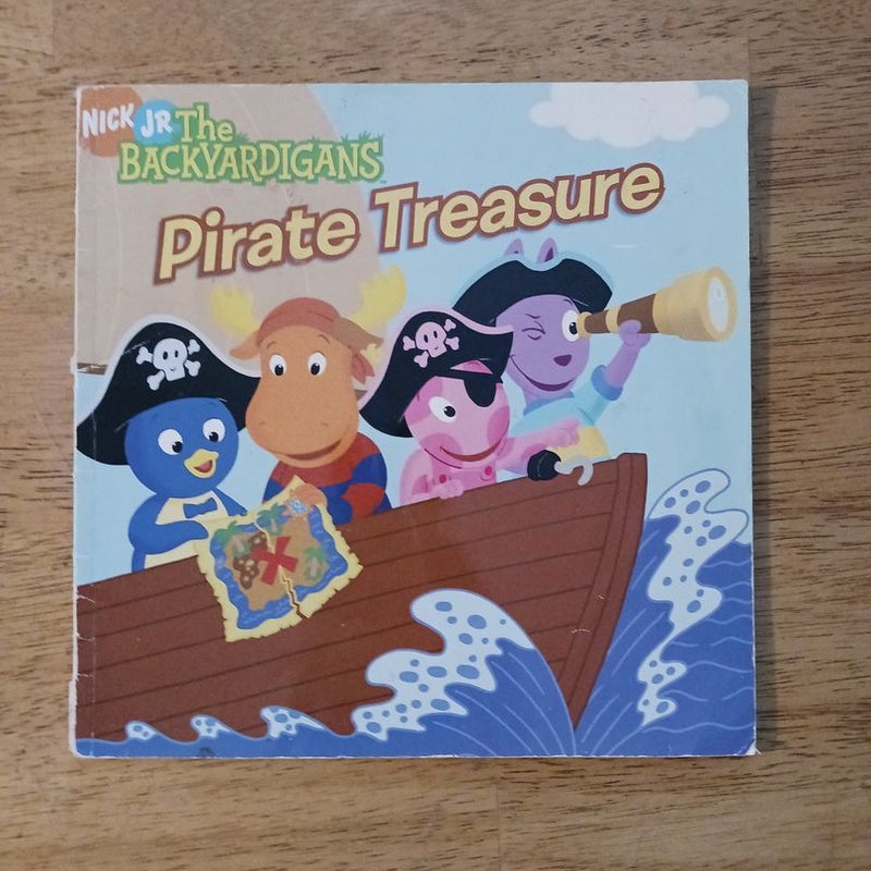The Backyardigans, Pirate Treasure by Justin Spelvin, Paperback ...