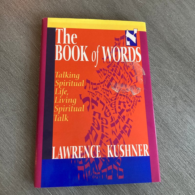 The Book of Words by Lawrence Kushner