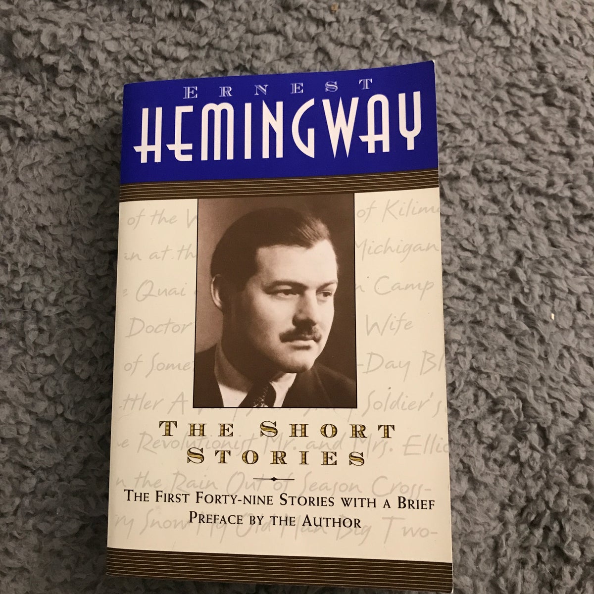 The Short Stories of Ernest Hemingway by Ernest Hemingway, Paperback ...