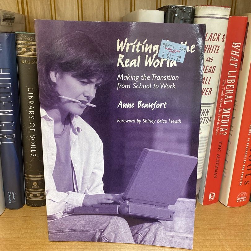 Writing in the Real World by Anne Beaufort, Paperback | Pangobooks