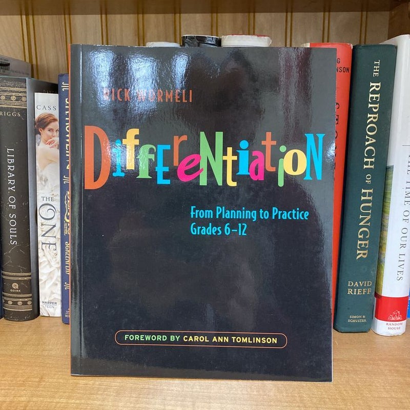 Differentiation by Rick Wormeli