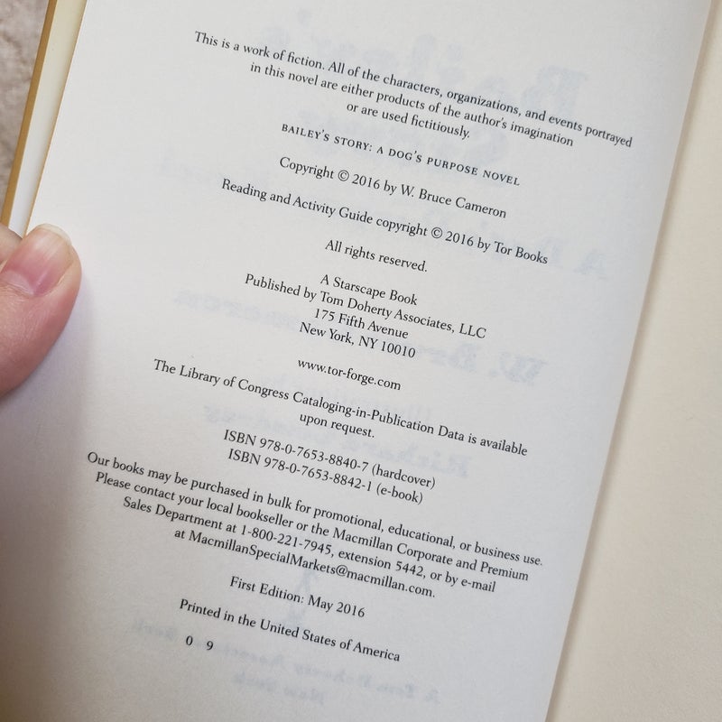 Bailey's Story by W. Bruce Cameron