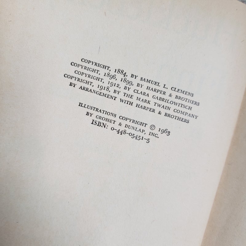 The Adventures of Huckleberry Finn (Companion Library Edition, 1963) by ...