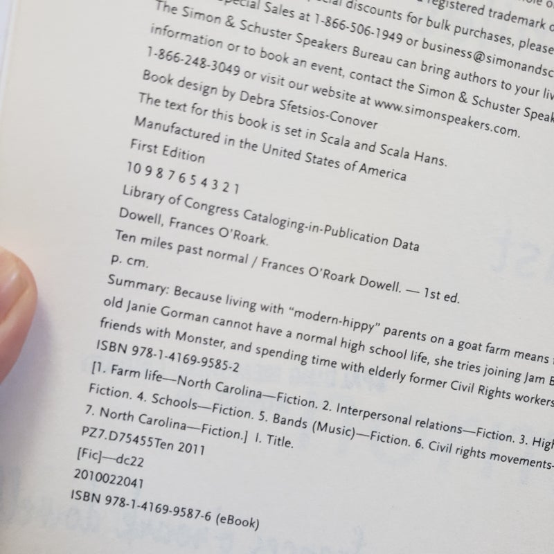 Ten Miles Past Normal