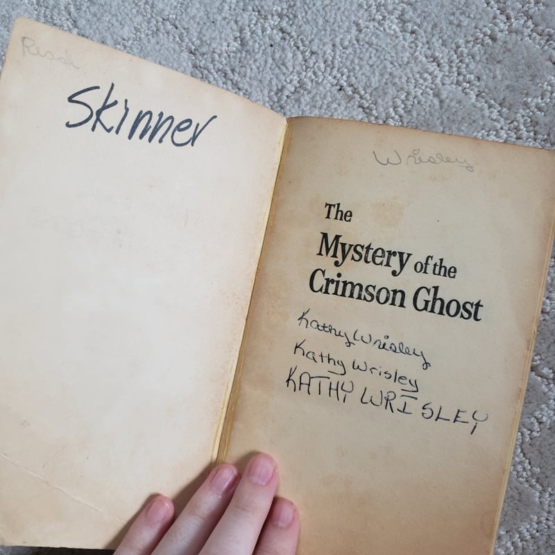 The Mystery of the Crimson Ghost by Phyllis A. Whitney