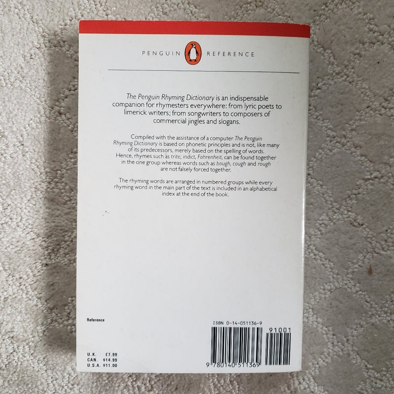 The Penguin Rhyming Dictionary