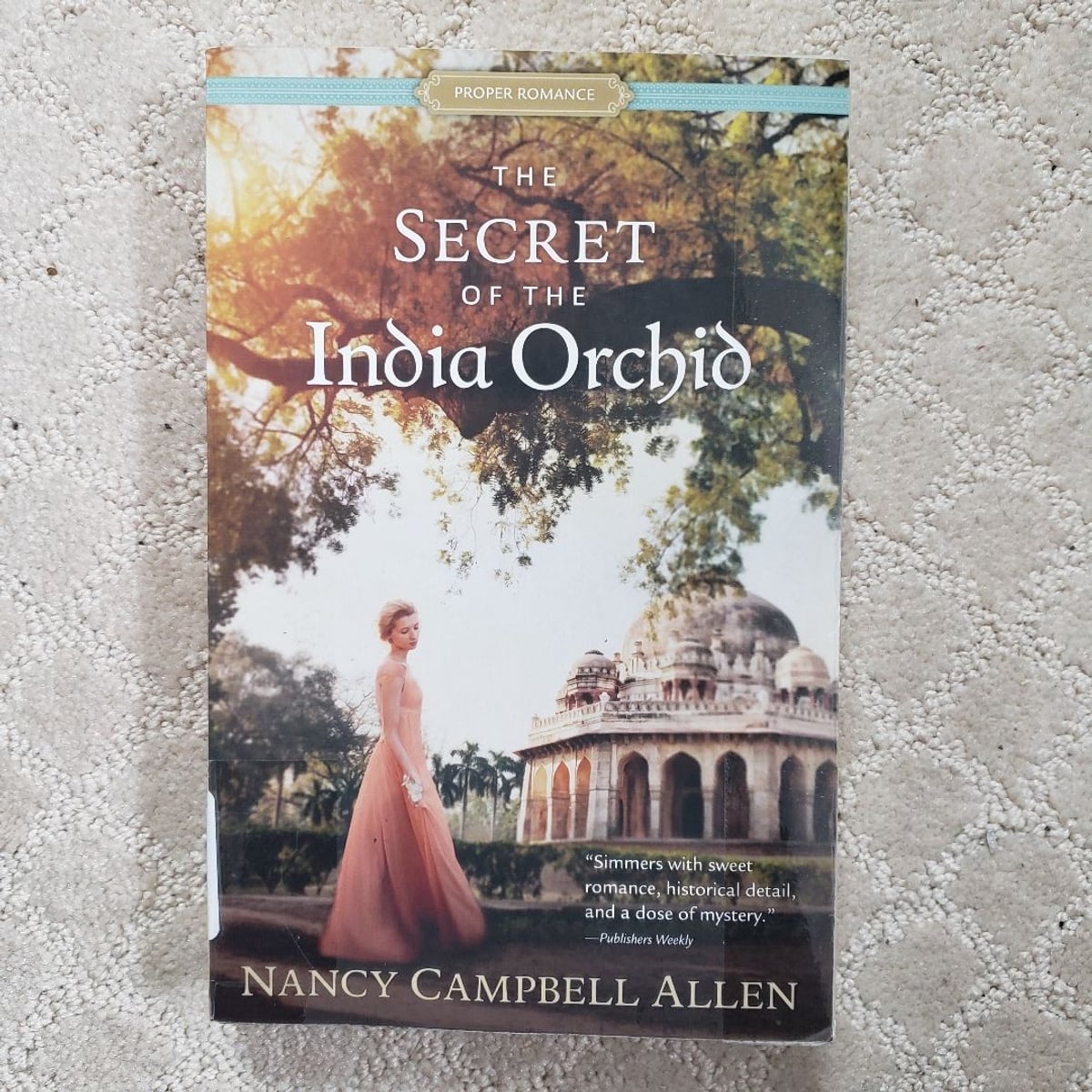 The Secret of the India Orchid by Nancy Campbell Allen