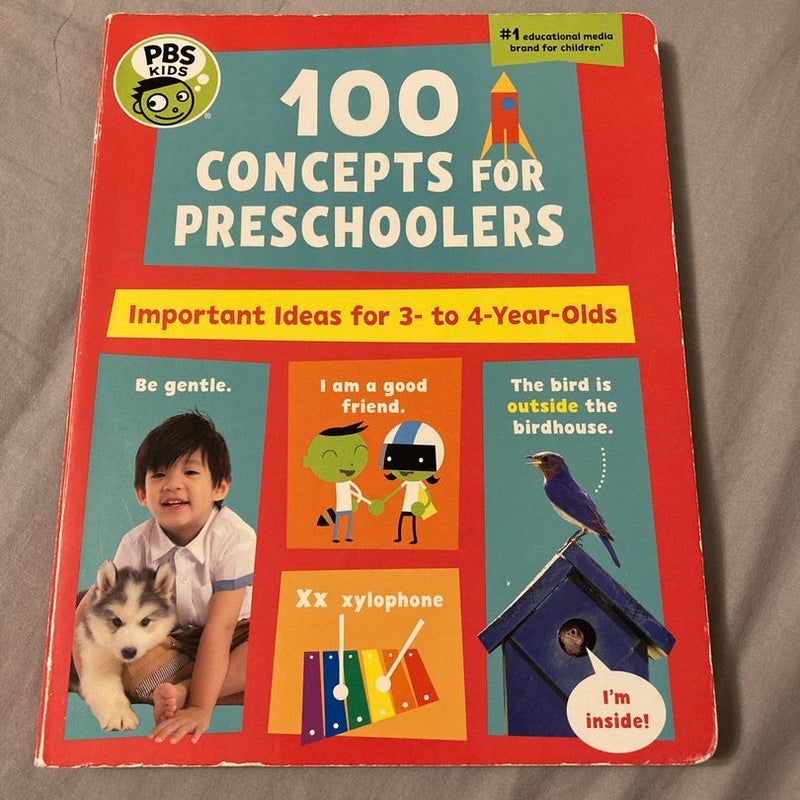 Pbs Kids 100 Concepts for Preschoolers by Editors Of Pbs Kids