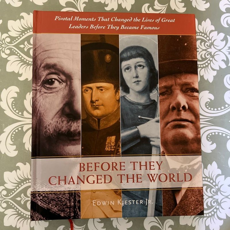 Before They Changed the World