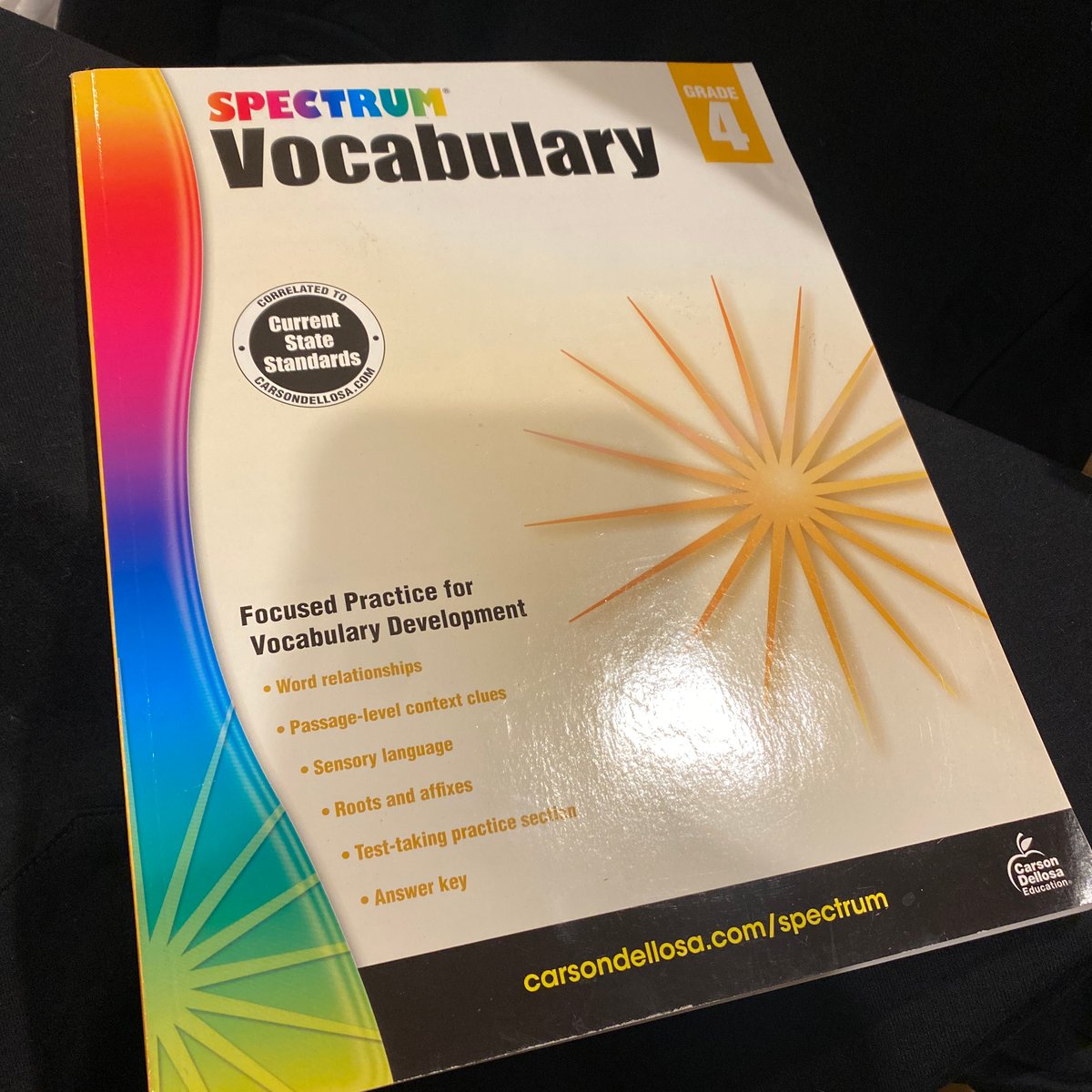 Spectrum Vocabulary, Grade 4 by Spectrum