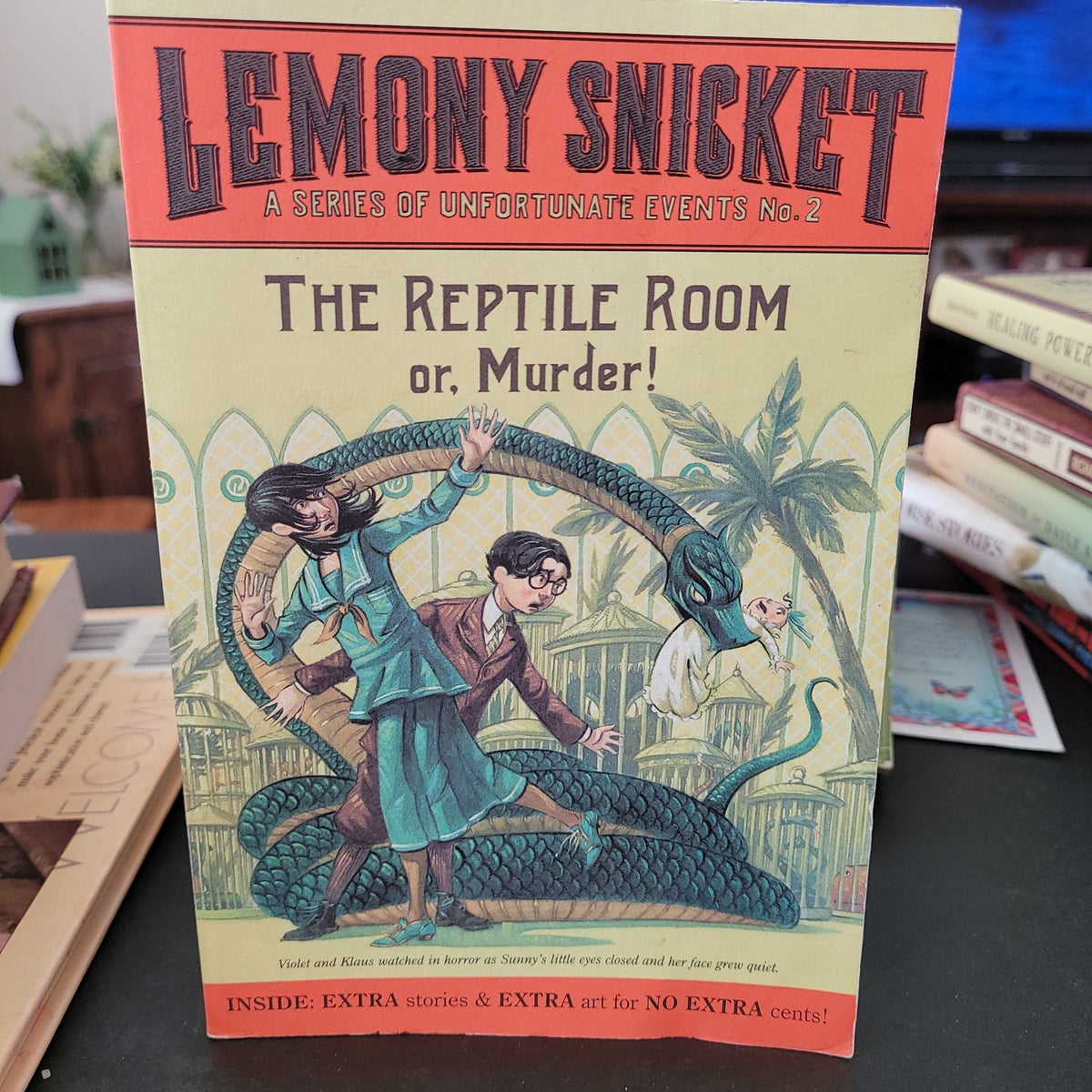 A Series of Unfortunate Events #2: the Reptile Room by Lemony Snicket