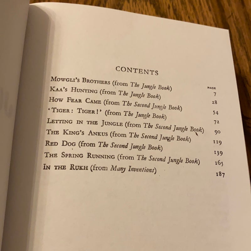 The Complete Mowgli of the Jungle Book Stories by Rudyard Kipling ...