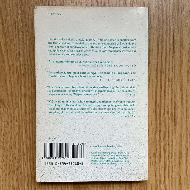 The Enigma of Arrival by V. S. Naipaul, Paperback | Pangobooks The Enigma of Arrival by V. S. Naipaul, Paperback | Pangobooks