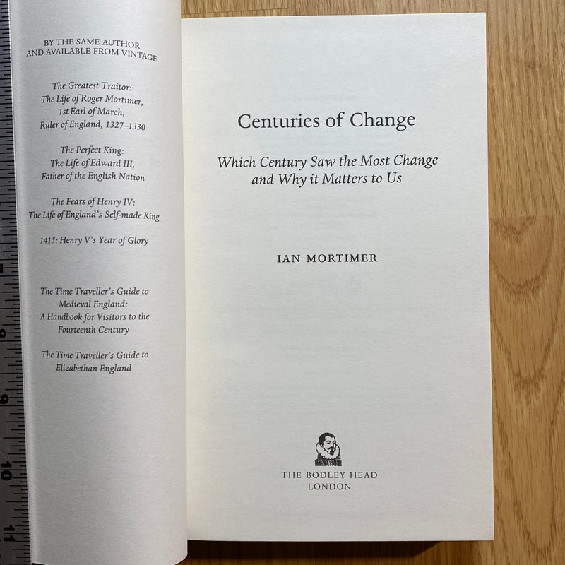 Centuries of Change by Ian Mortimer, Hardcover | Pangobooks