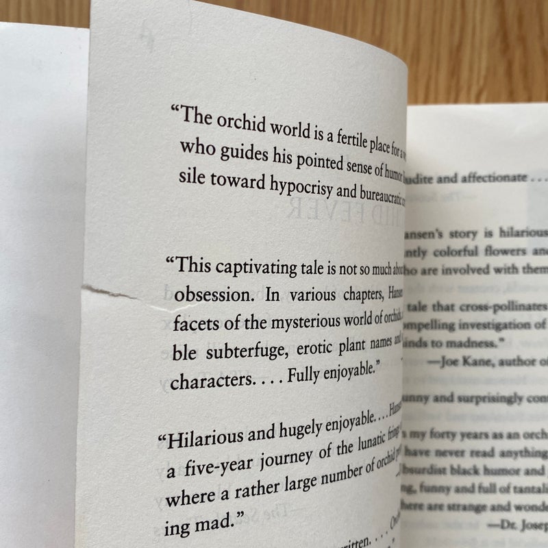 Orchid Fever by Eric Hansen, Paperback | Pangobooks