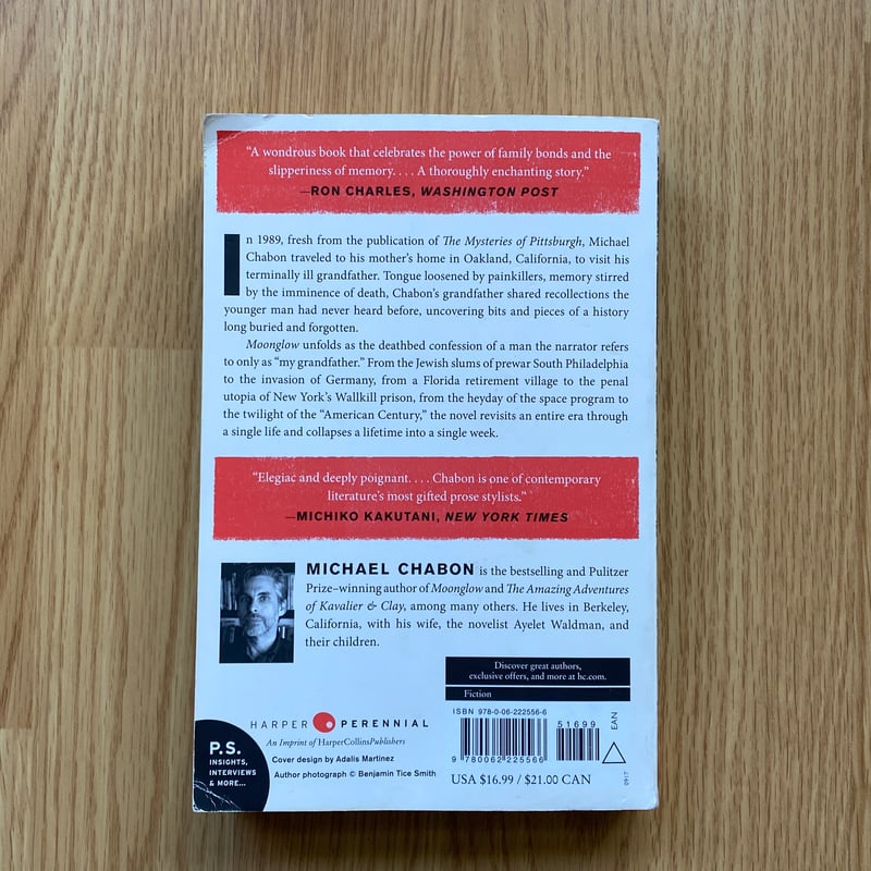 Moonglow by Michael Chabon, Paperback | Pangobooks