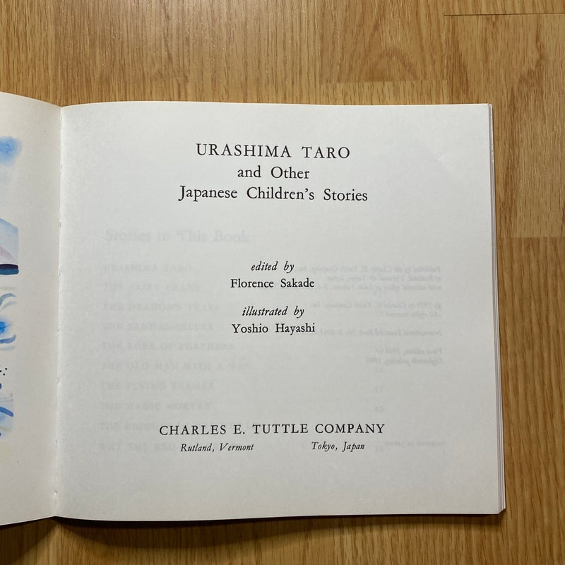 Urashima Taro and Other Japanese Children's Stories by Florence Sakade