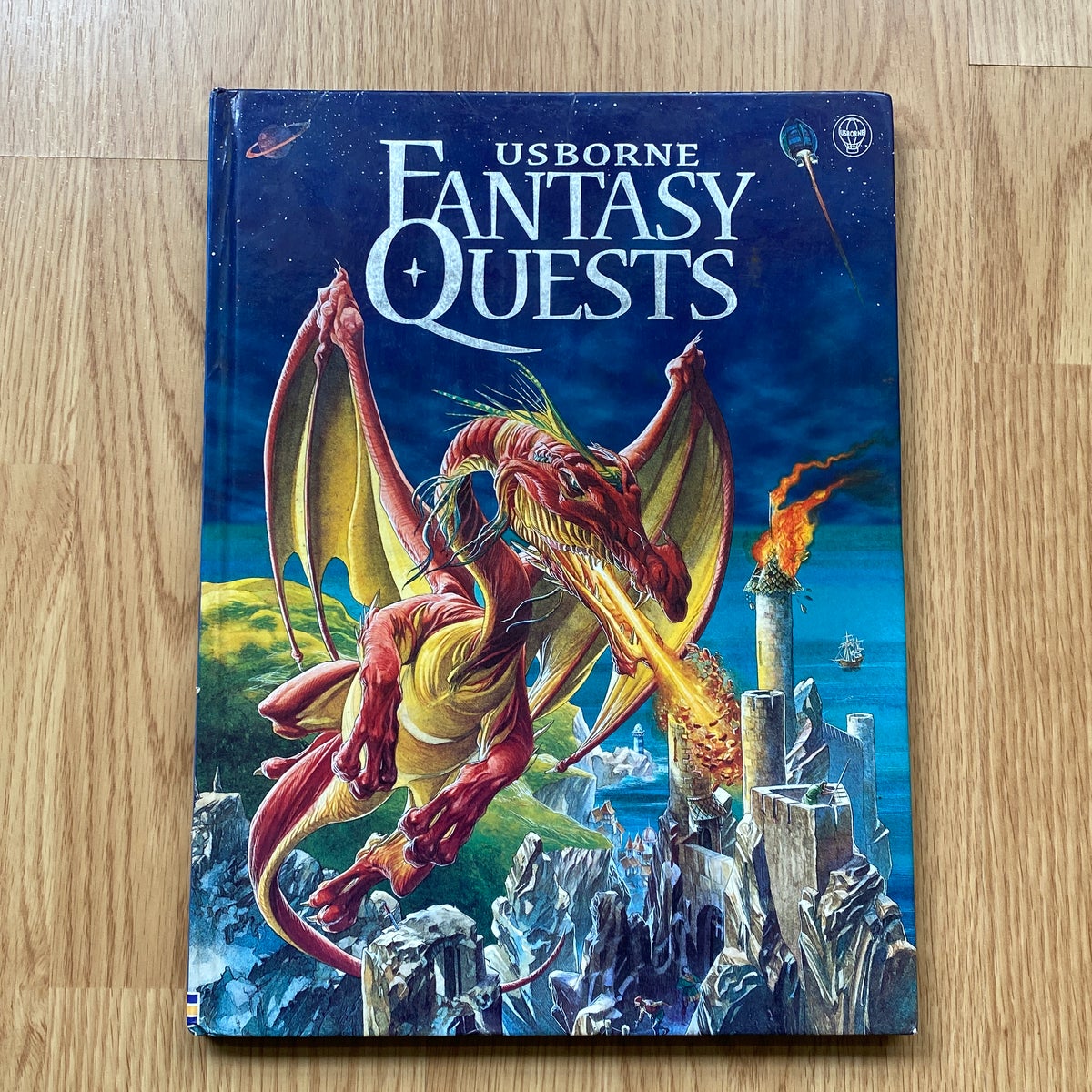 The Usborne Book of Fantasy Quests by Andy Dixon
