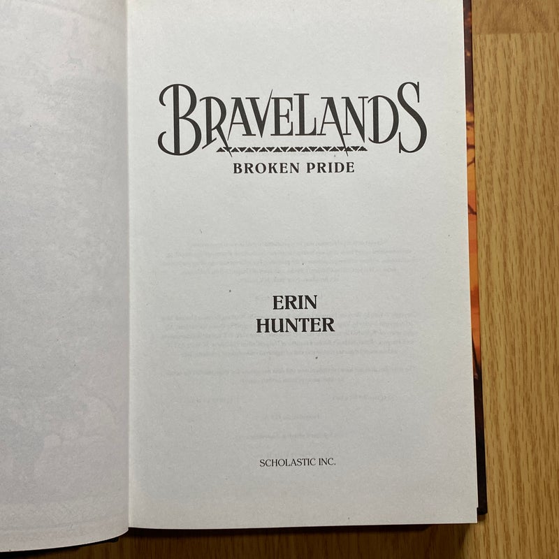 Bravelands: broken pride by Erin hunter, Hardcover | Pangobooks