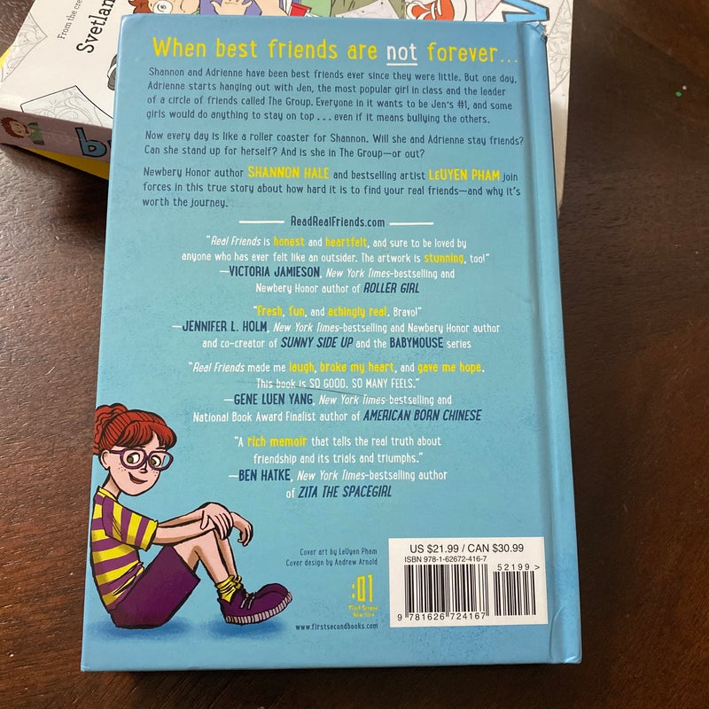 Real Friends by Shannon Hale, Hardcover | Pangobooks