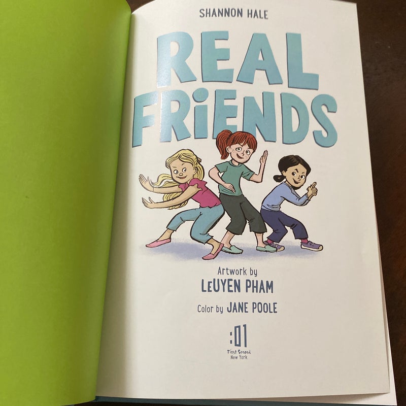 Real Friends by Shannon Hale, Hardcover | Pangobooks