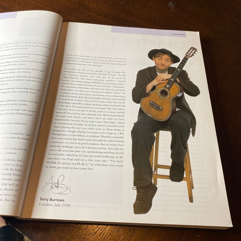 The Total Guitar by Terry Burrows, Paperback | Pangobooks