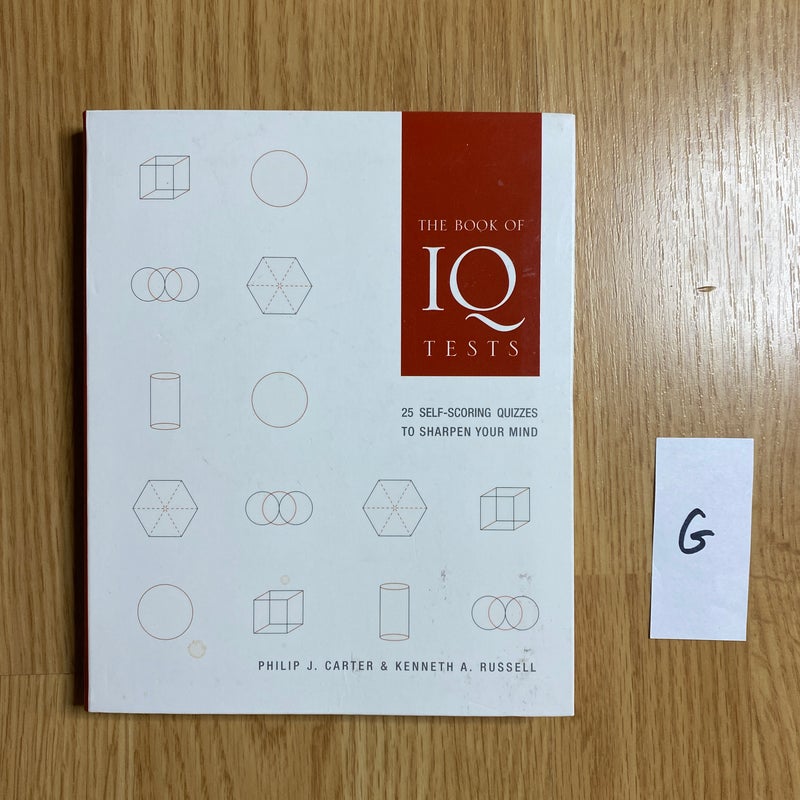The Book of IQ Tests by Philip J. Carter, Kenneth A. Russell