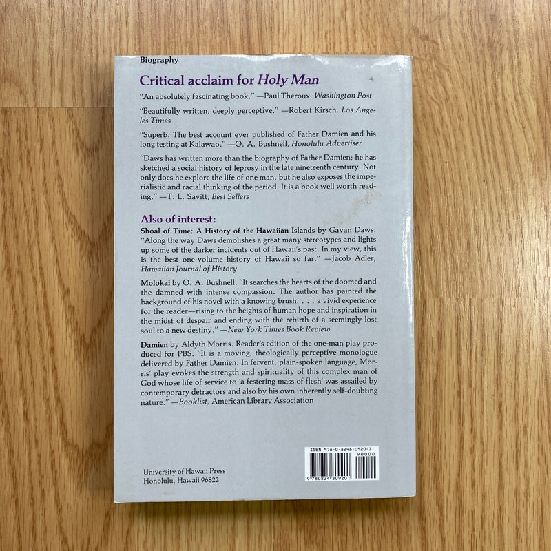 Holy Man by Gavan Daws